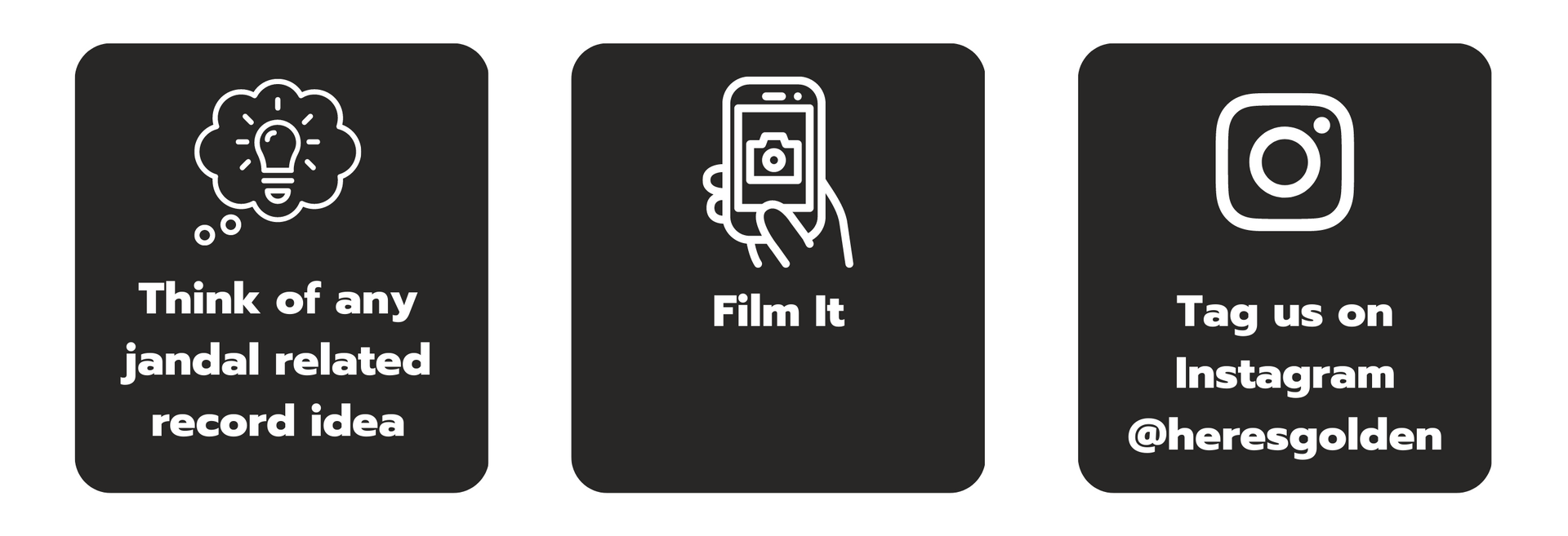 Golden World Record | Golden Jandals | Here's Golden