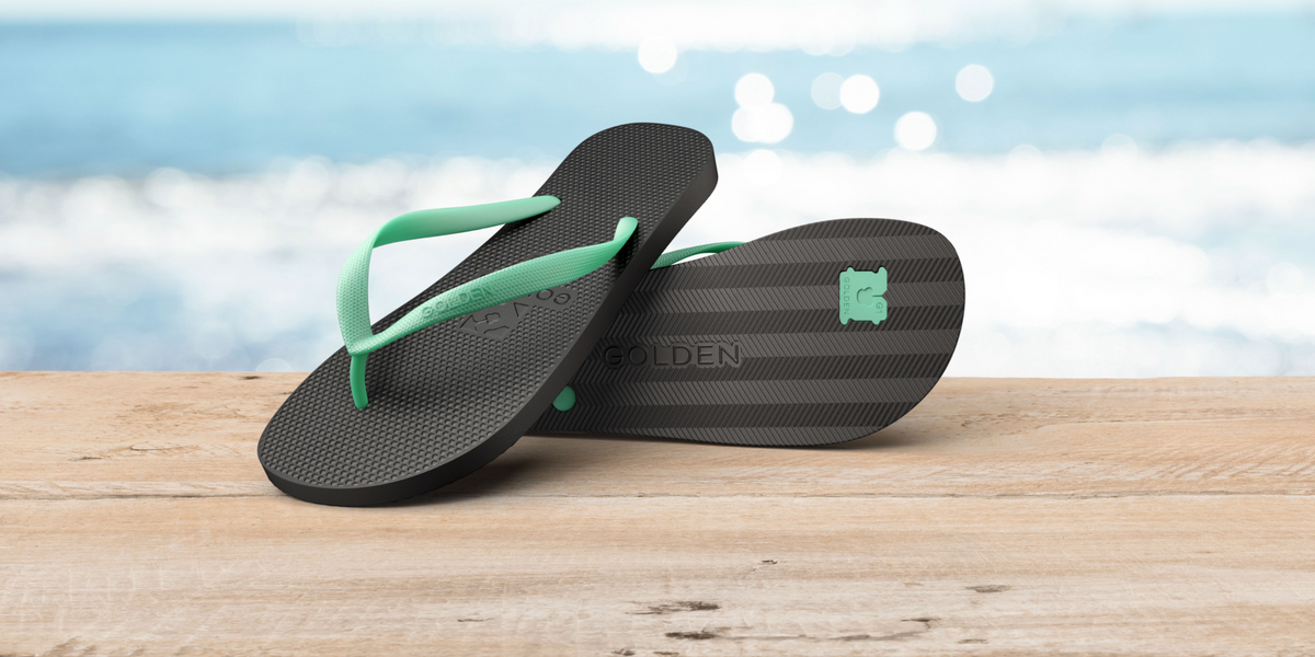 Golden Jandals - A Jandal that lasts all summer! | Here's Golden